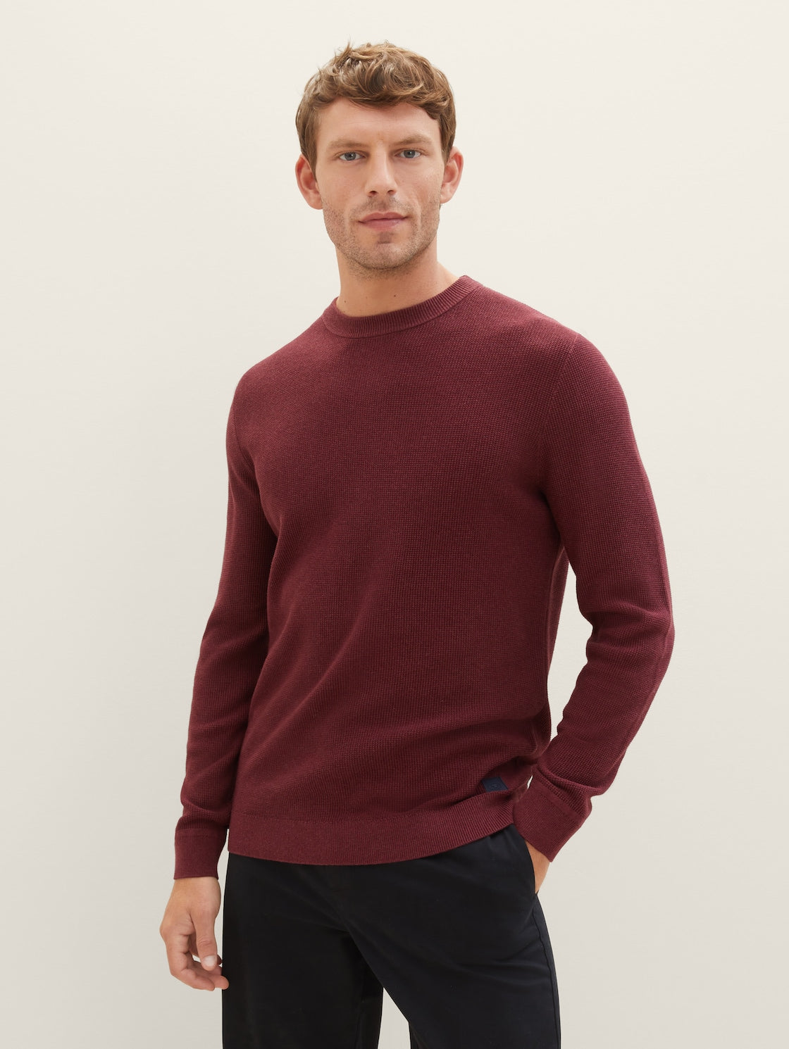 STRUCTURED CREWNECK KNIT – Square Deal