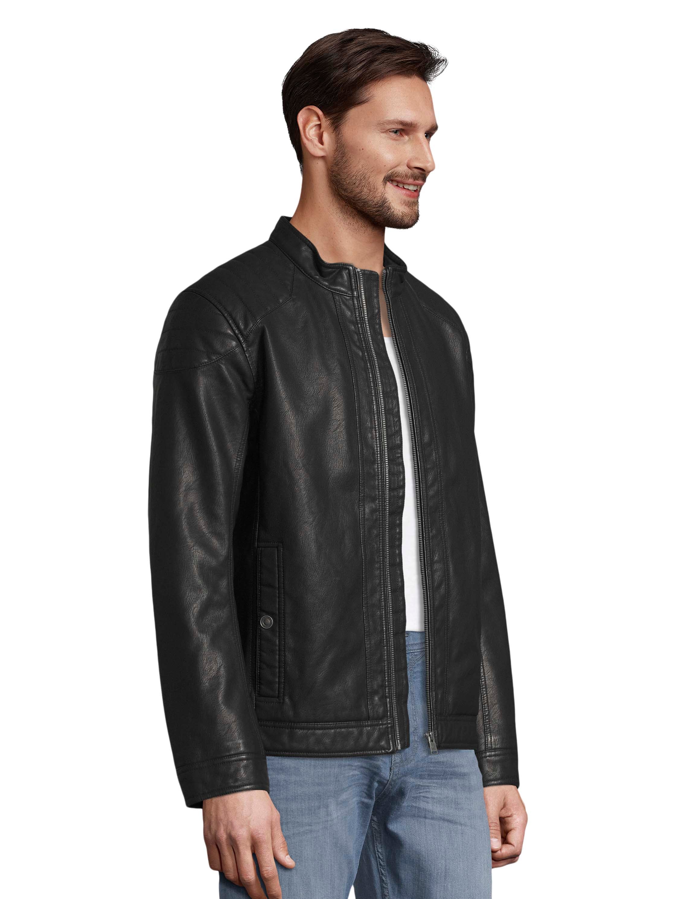 FAKE LEATHER JACKET – Square Deal